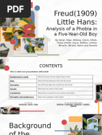 Freuds Case Study of Little Hans | PDF | Sigmund Freud | Oedipus Complex