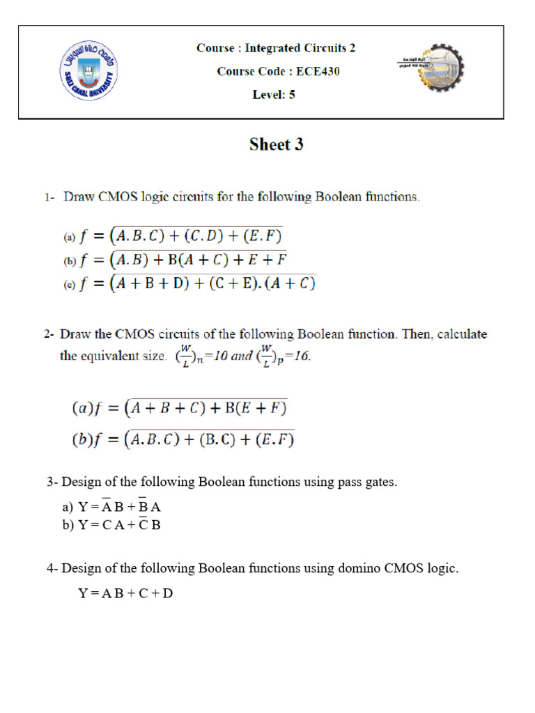 IC 2_Sheet 3 (1) | PDF