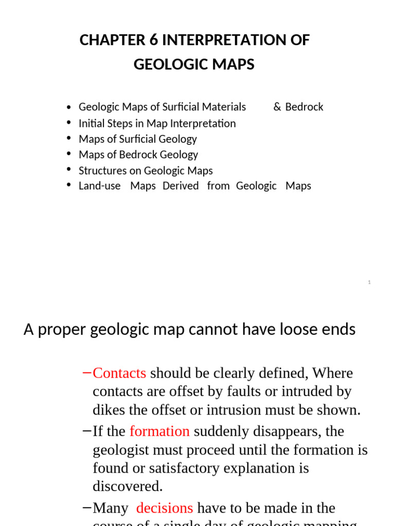 Geologic Map Interpretation Guide | PDF | Fault (Geology) | Geology