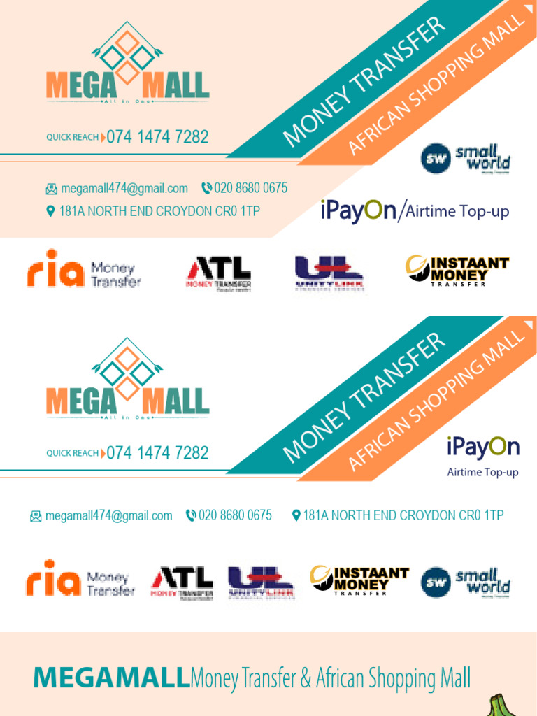 Business Card Megamall | PDF | Staple Foods | African Cuisine