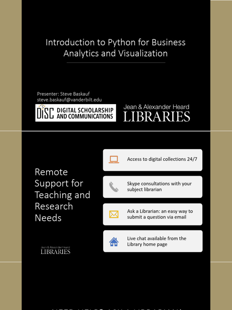 intro-sesson | PDF | Python (Programming Language) | Scripting Language