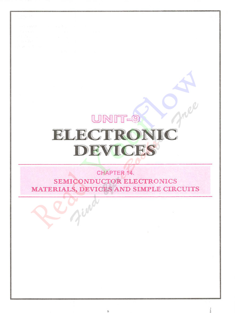 Semiconductor Basics for Students | PDF | Doping (Semiconductor) | Semiconductors