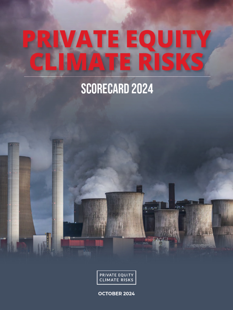 PECR_Report_Climate-Risks-Scorecard_2024 | PDF | Climate Change | Fossil Fuels