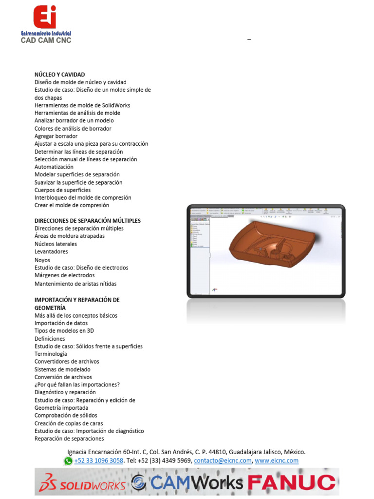 Diseño de Moldes en SolidWorks | PDF