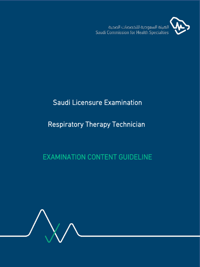 Respiratory Therapy Technician Blueprint 2024 - 2 | PDF