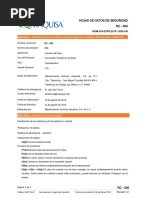 HDS Pinol | PDF | Agua | Toxicidad