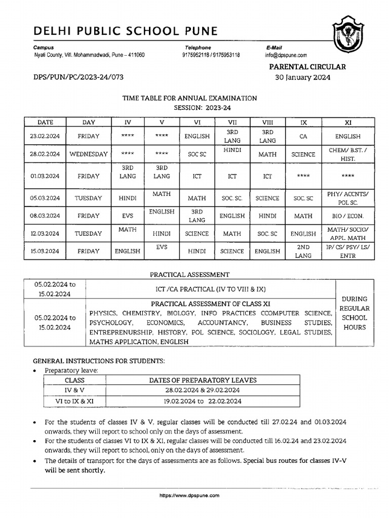 Circular Annual Exam | PDF