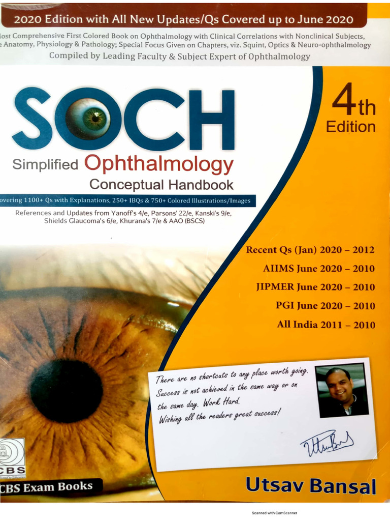 SOCH Ophthalmology Edtn 4th | PDF