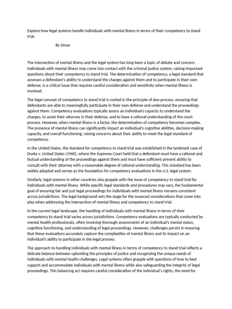 Document | PDF | Competence (Law) | Justice