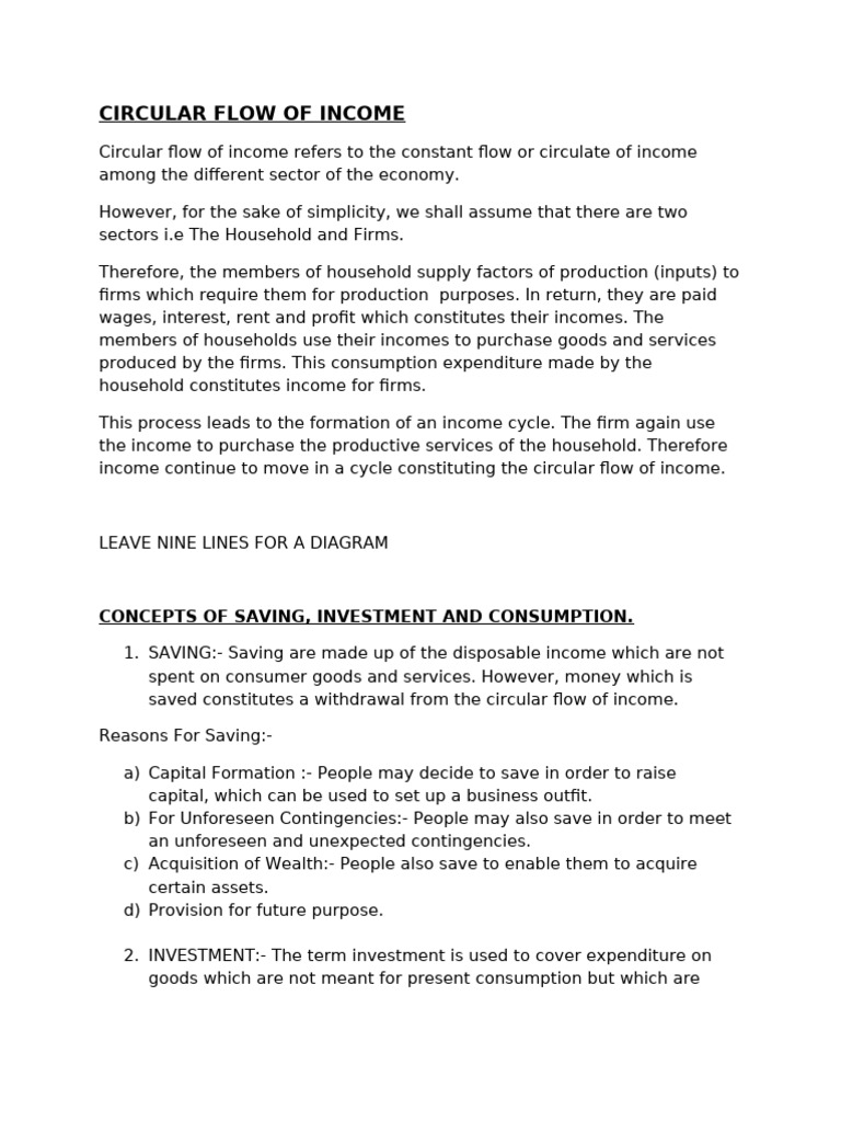 Circular - Flow - of - Income1712047914 2 | PDF | Consumption ...