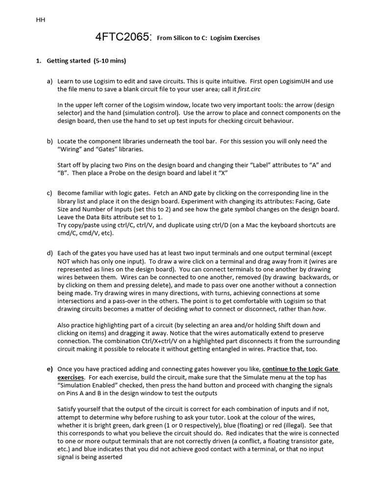 Tut 2 | PDF | Computer Engineering | Digital Electronics