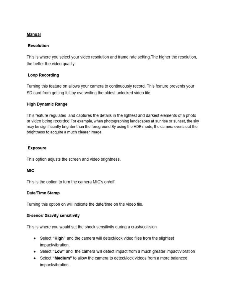 DT2-Manual | PDF | Camera | Video