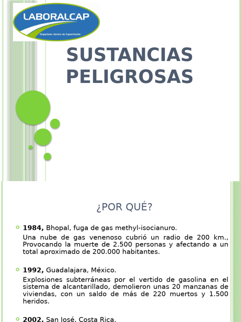 Manejo de Sustancias Peligrosas | PDF | Residuos | Reciclaje