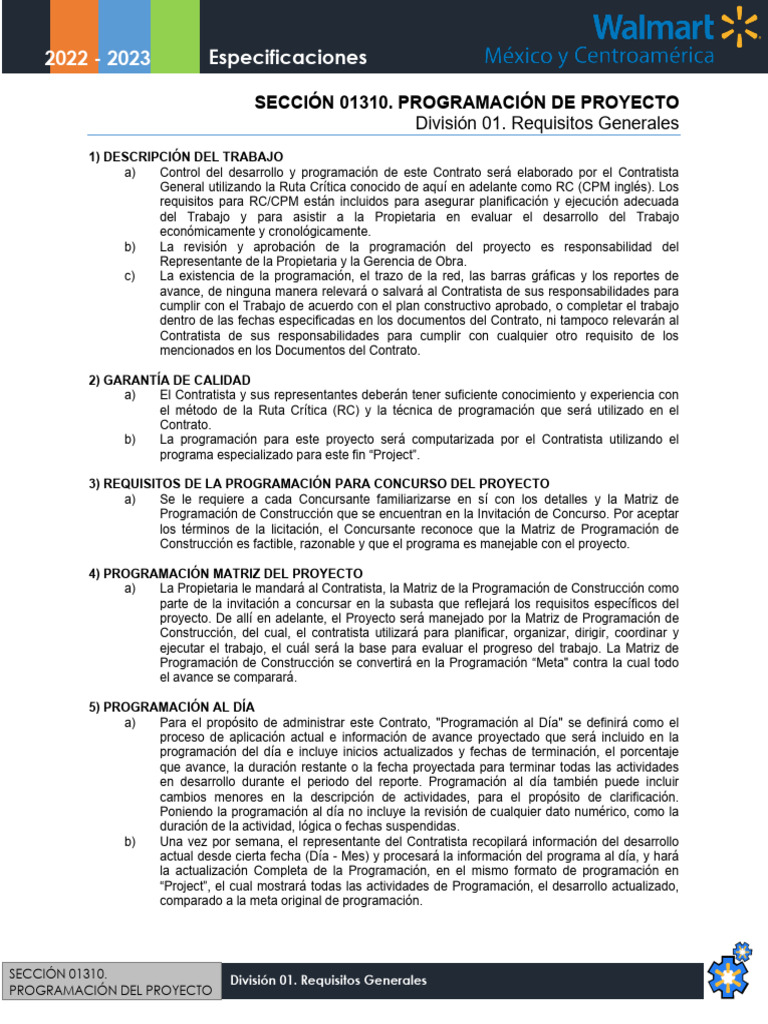 01310 - Programación del proyecto | PDF | Programación de computadoras