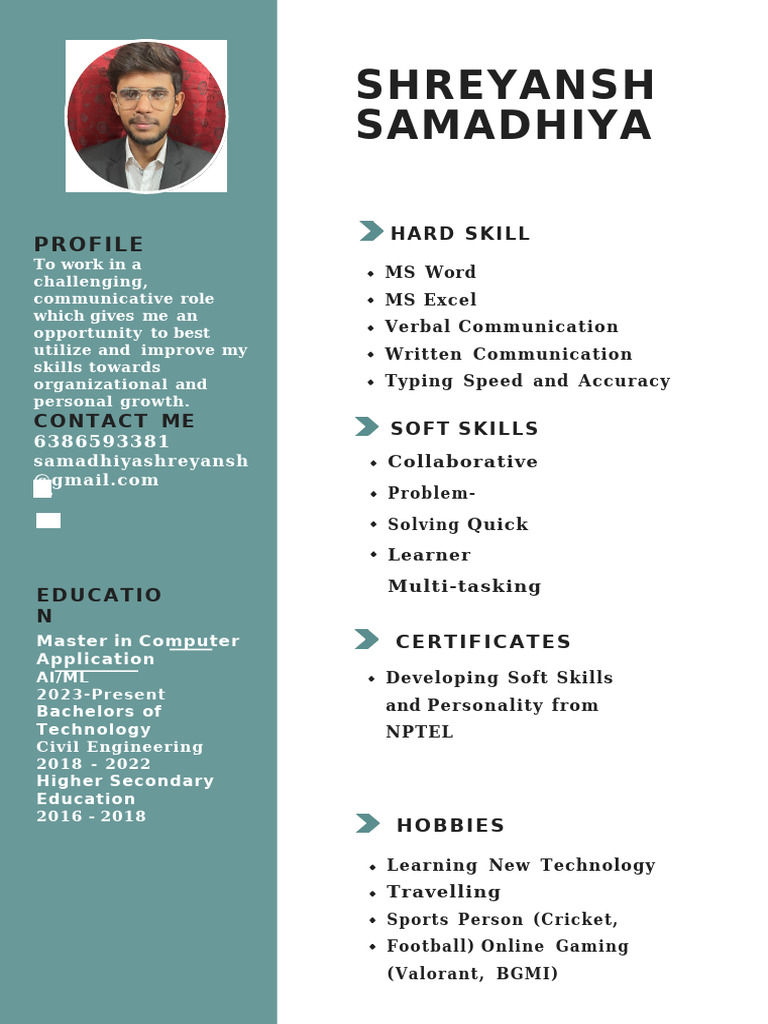 Shreyansh BPO Resume | PDF