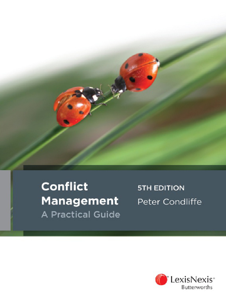 Conflict Management a Practical Guide 5nbsped 9780409342956 Compress ...
