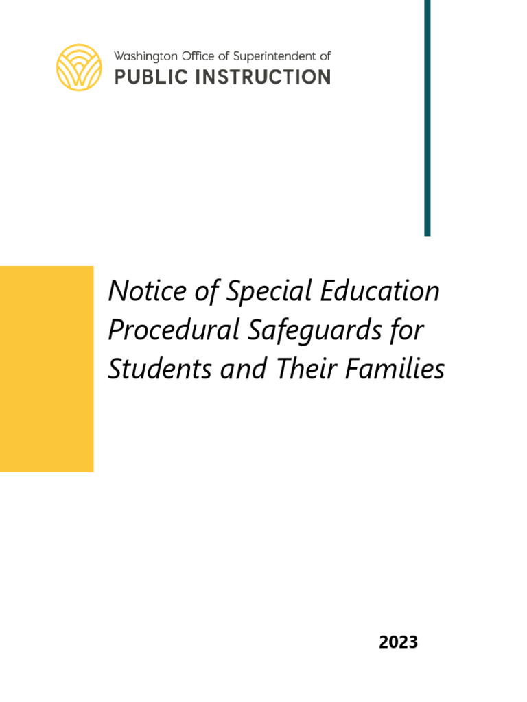 Procedural Safeguards | PDF | Administrative Law Judge | Individualized ...