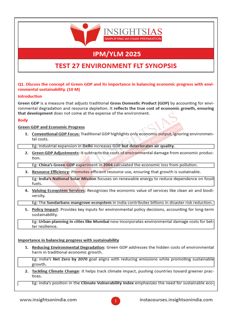 IPM-Test-Series-2025-1-0-Environment Full-Length Test (Mains ...