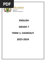 Grade 7 English Text | PDF
