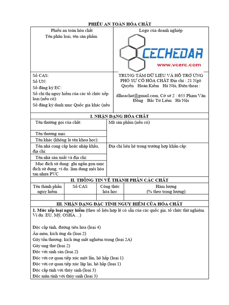 Msds Chloroform | PDF