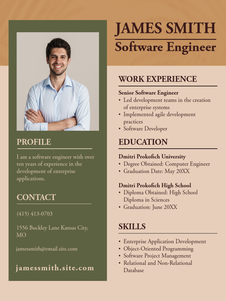 Resume Software Engineer | PDF