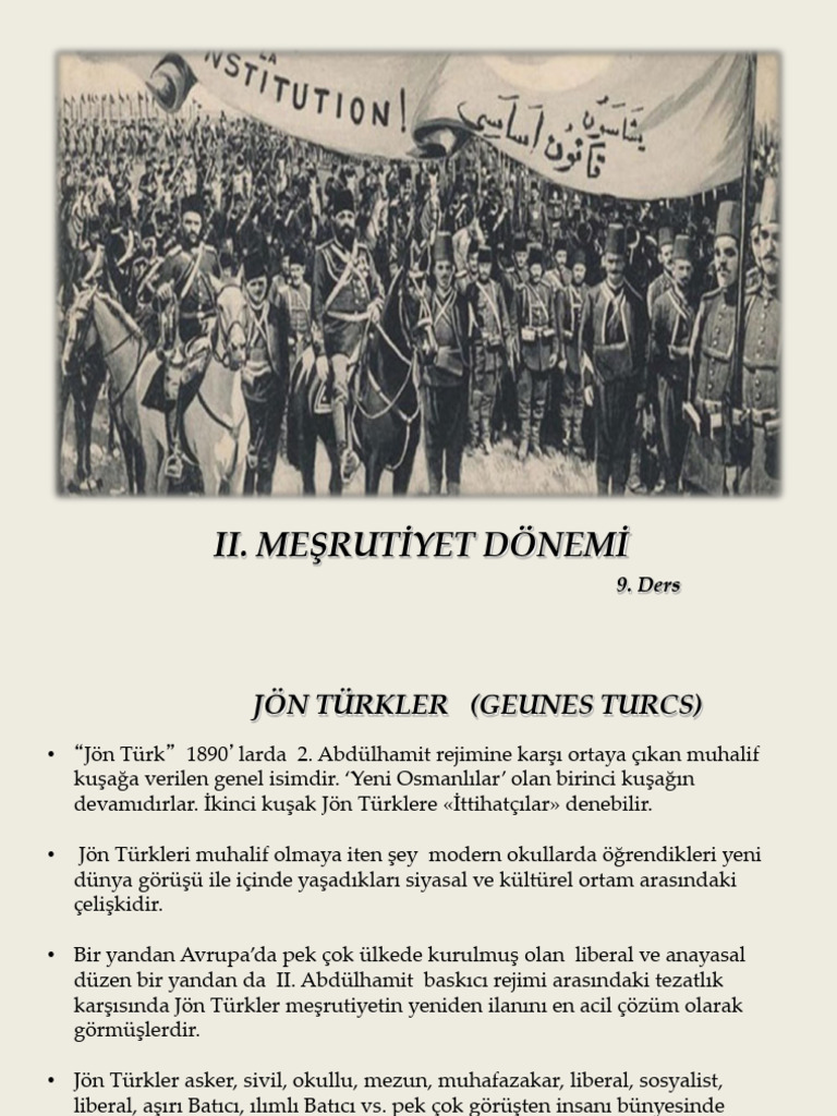 Hafta, II. Meşrutiyet | PDF