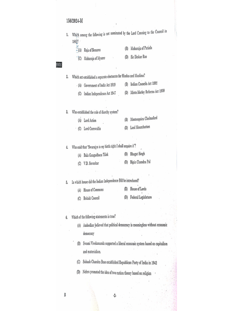 Lsgs Paper 2 | PDF