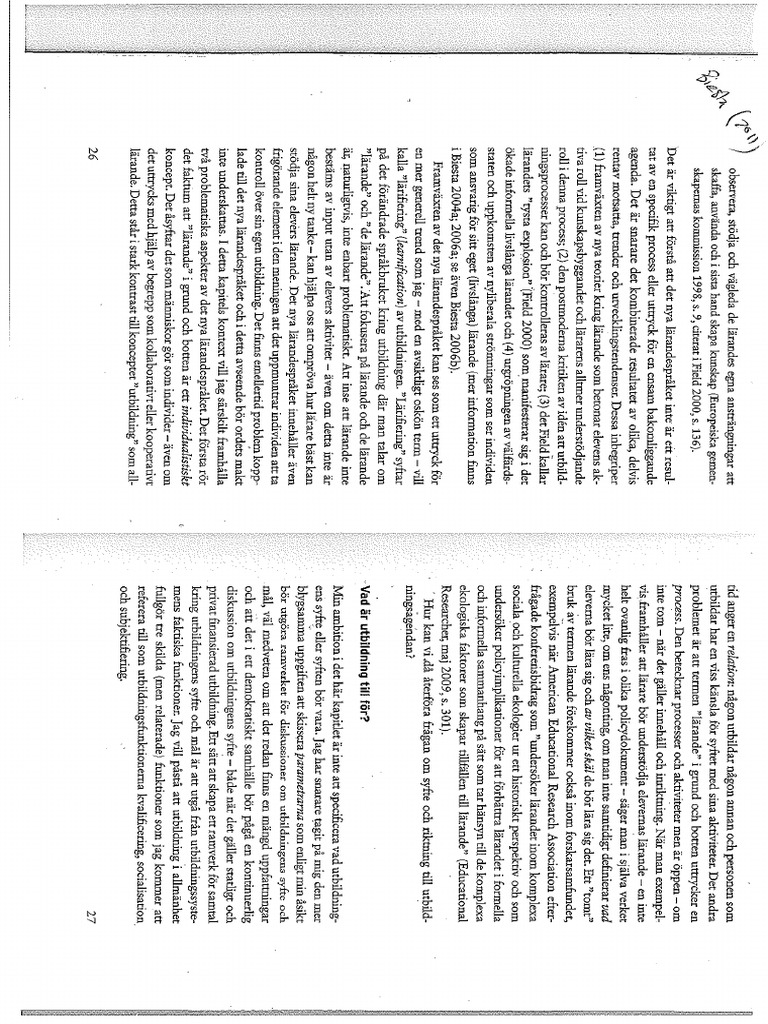Biesta 2011 | PDF