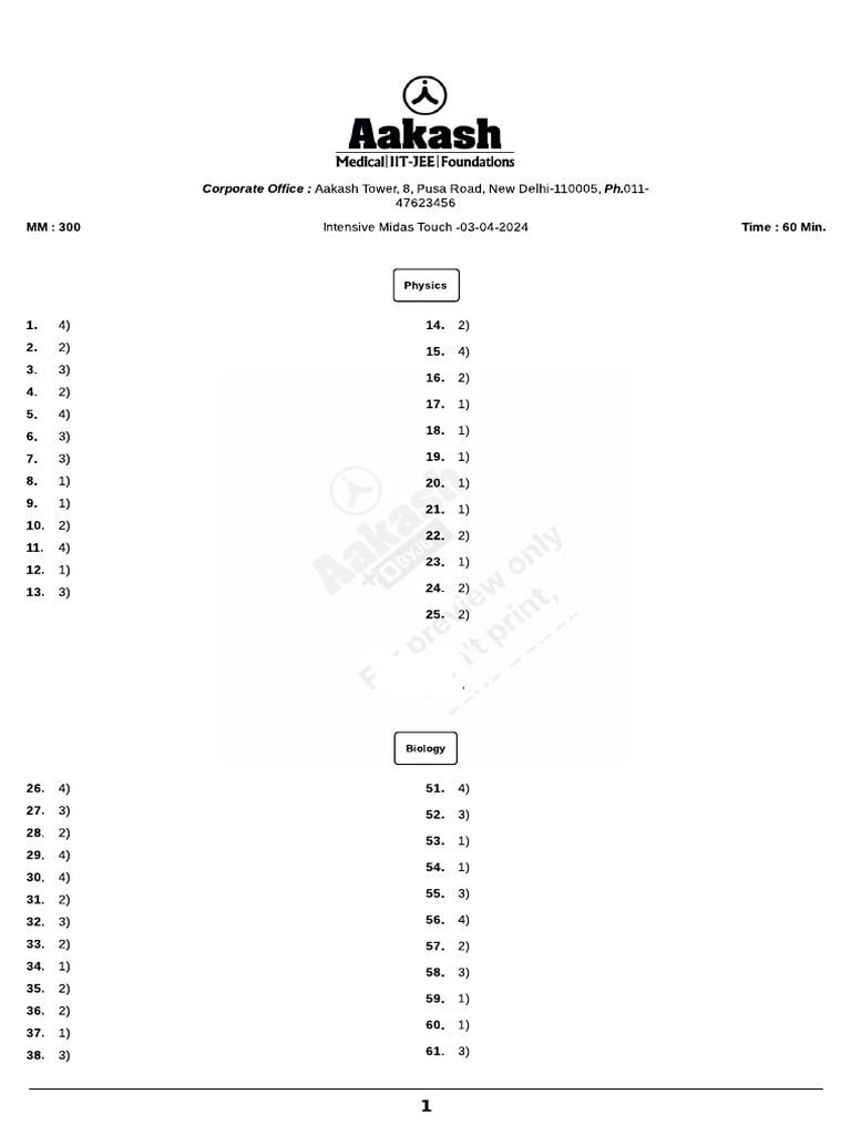 Answer Key_07-12-2024 | PDF Answer Key_07-12-2024 | PDF
