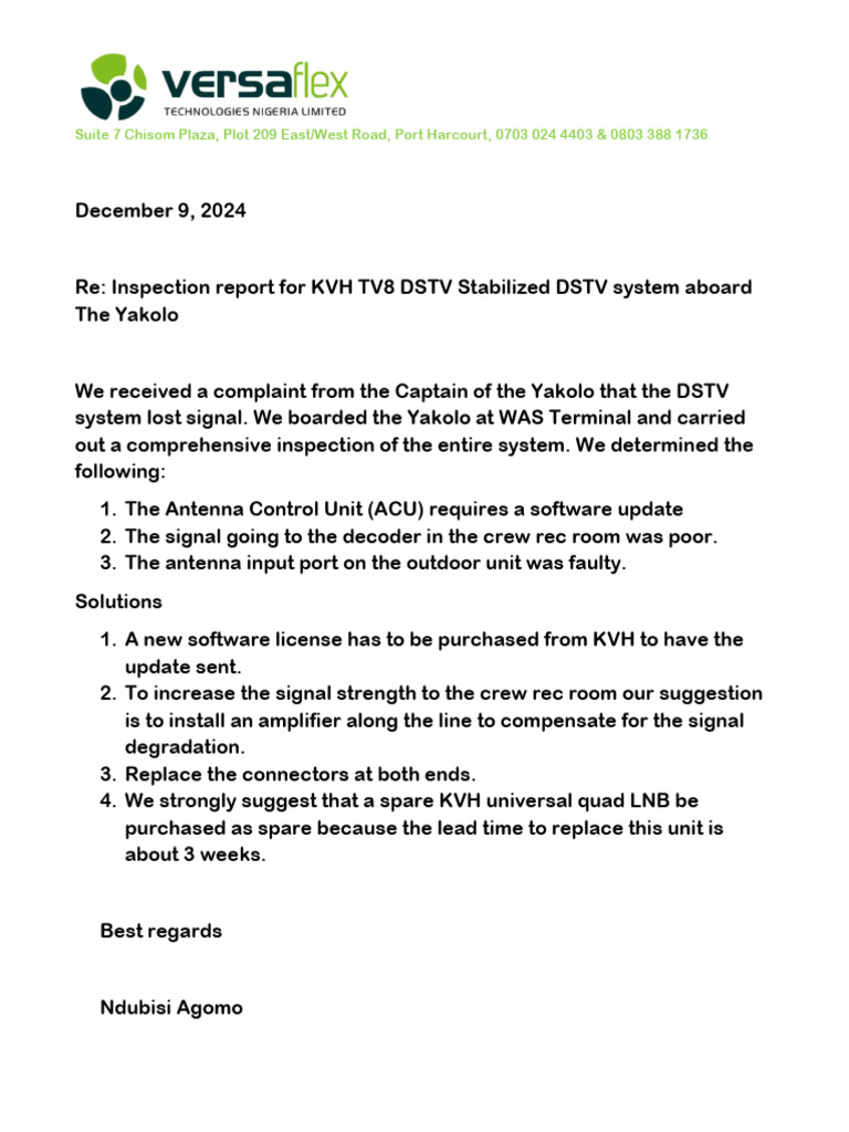 YAKOLO inspection | PDF