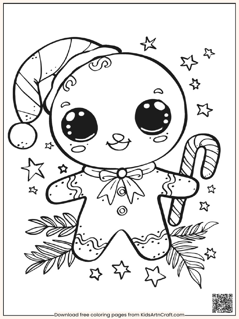 Free Printable Christmas Coloring Pages for Kids | PDF