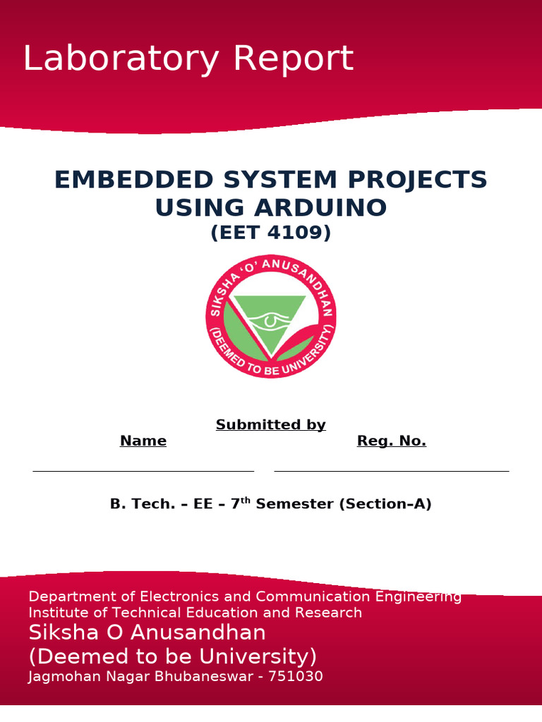 Lab Report Front Matter Format | PDF