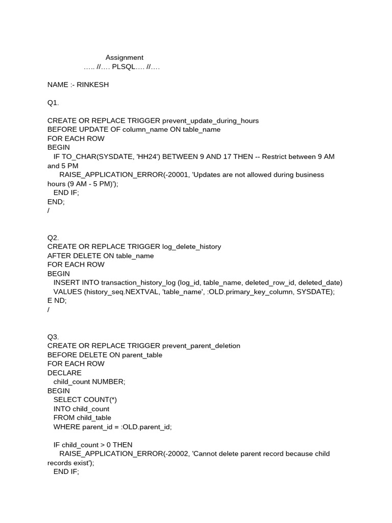 Sujal Bhawsar. | PDF | Sql | Databases