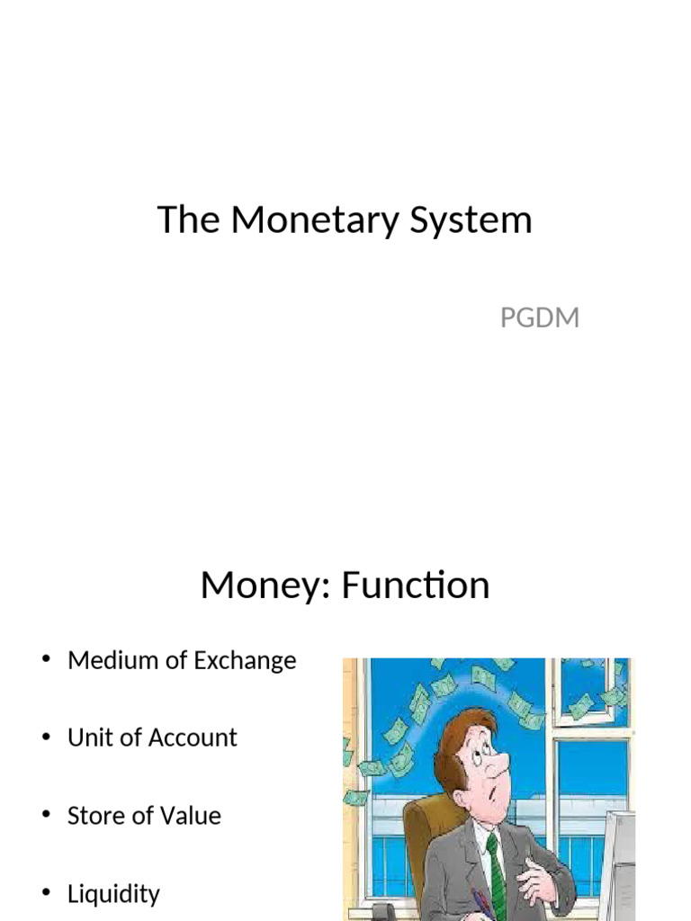 Understanding the Monetary System | PDF