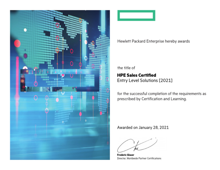 SCE EntLevSol21 HPE73096672 Letter | PDF