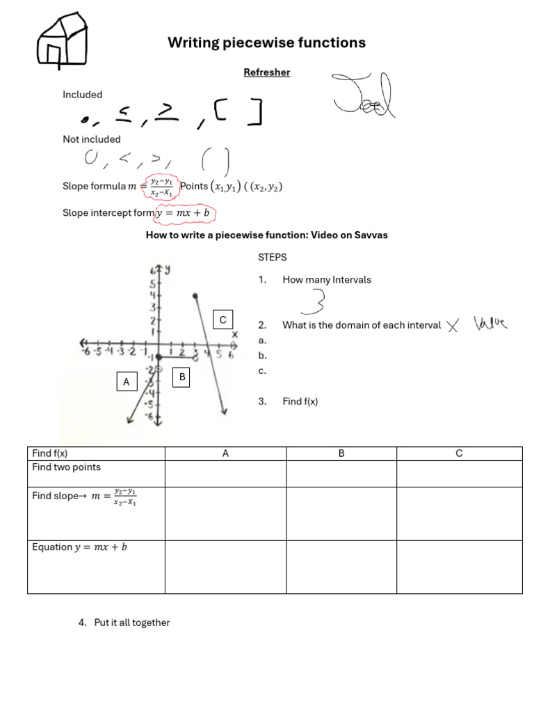 Piecewise Functions Guide | PDF