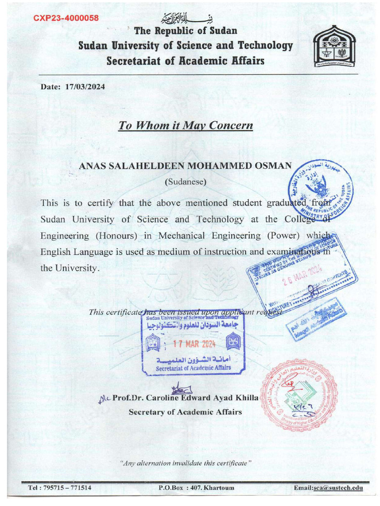 Language Certificate.E Compressed | PDF