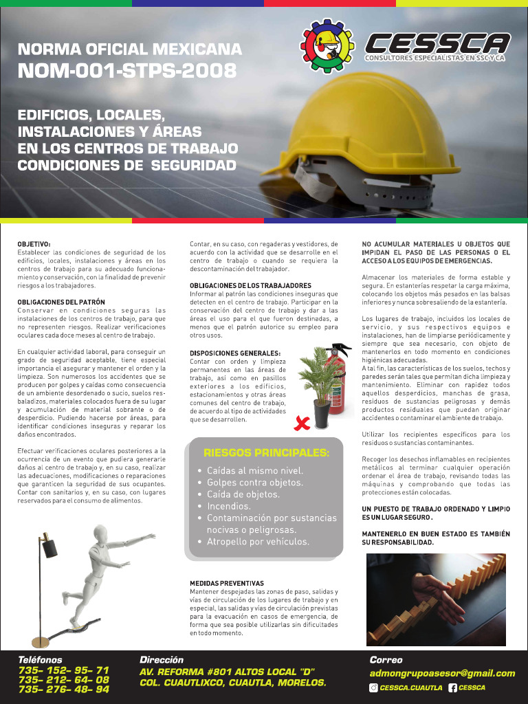 NOM-001-STPS-2008 | PDF