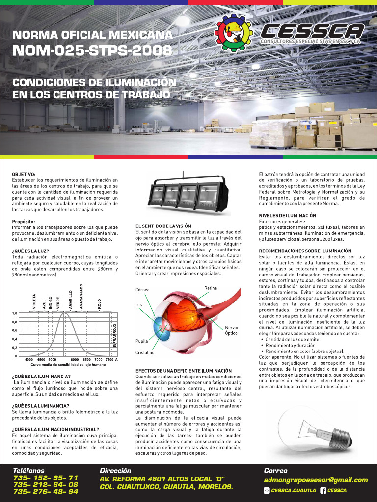 Nom 025 STPS 2008 | PDF