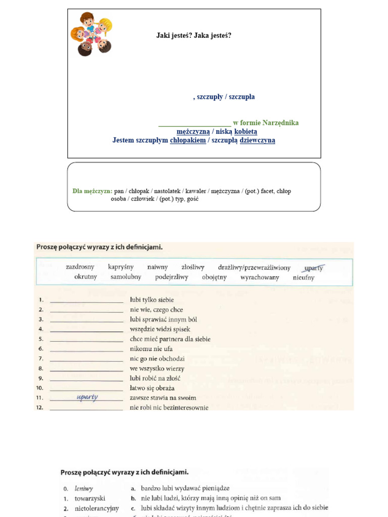 Opis Osoby Do Wysłania | PDF