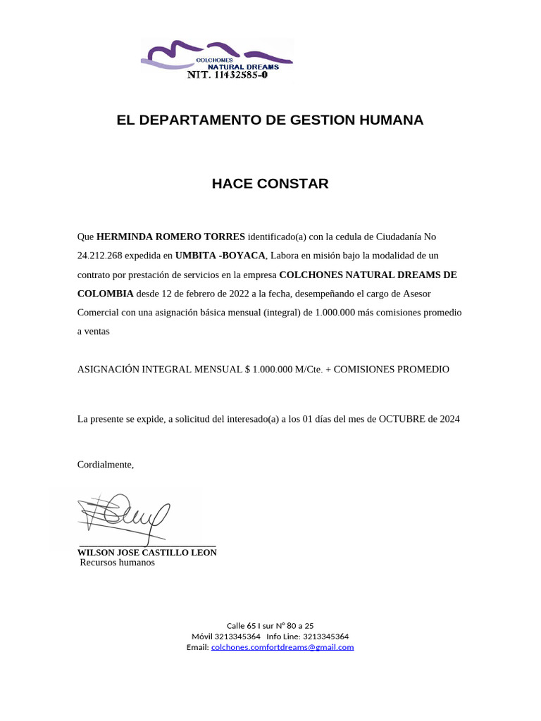Certificacion STEVEN Q | PDF