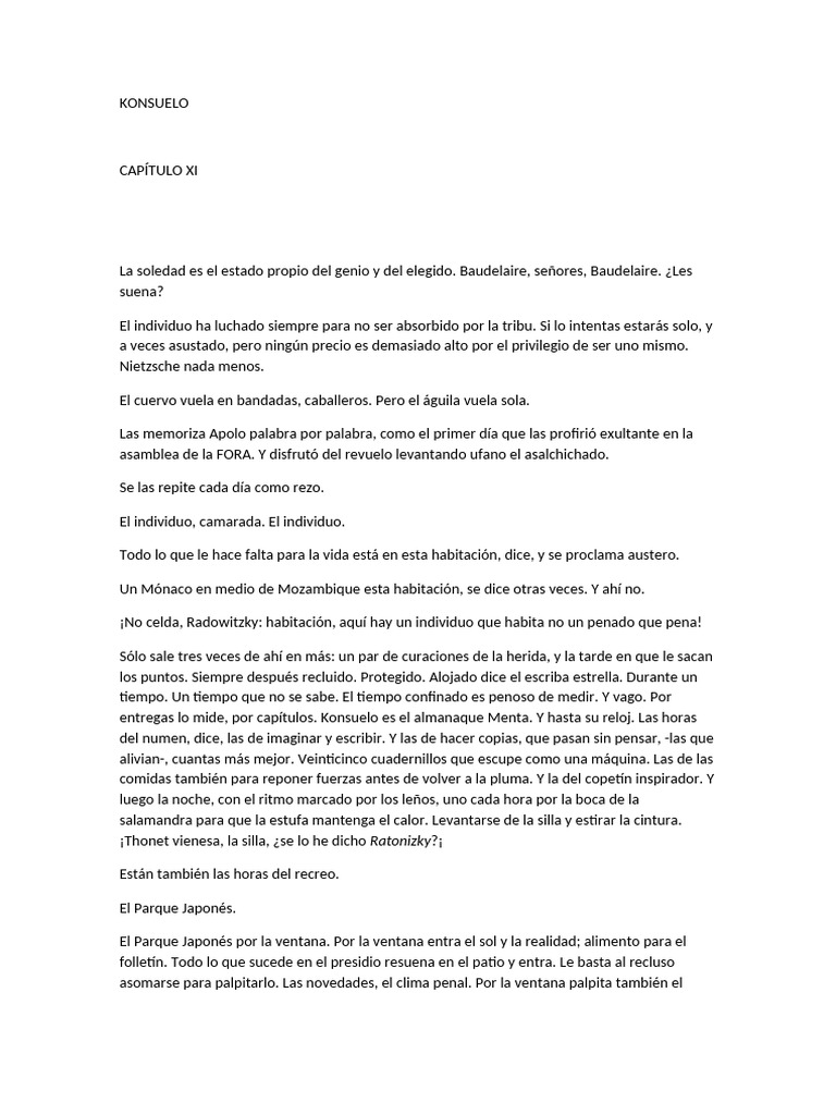 Ultimo Capitulo KONSUELO | PDF