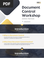Document Control Register Template | PDF | Occupational Safety And ...