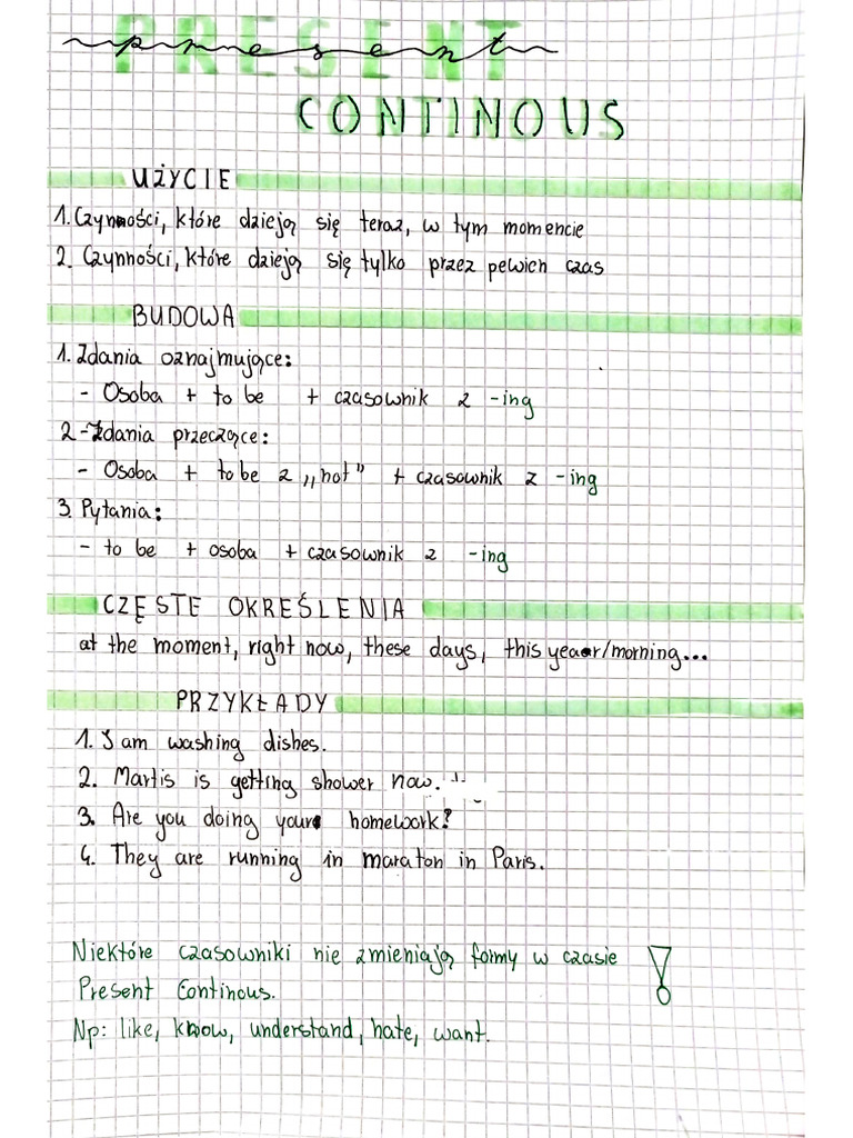 Czasy Angielski | PDF