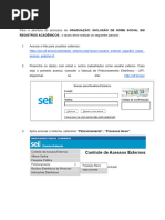 Tutorial Peticionamento SEI Unifesp SJC 07-10-2024 | PDF | Informática