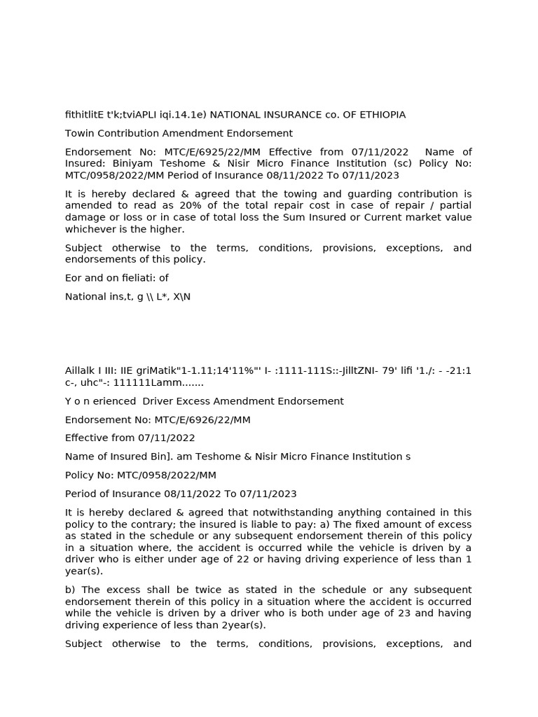 insurance policy | PDF | Insurance | Financial Services