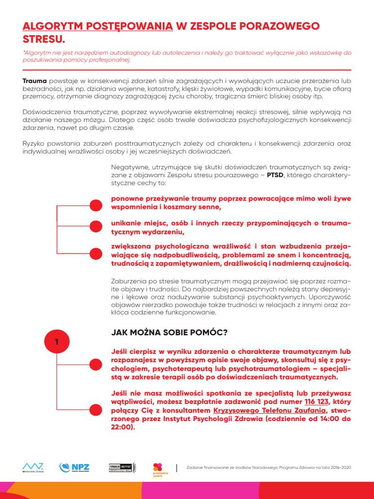 Algorytmy PTSD | PDF