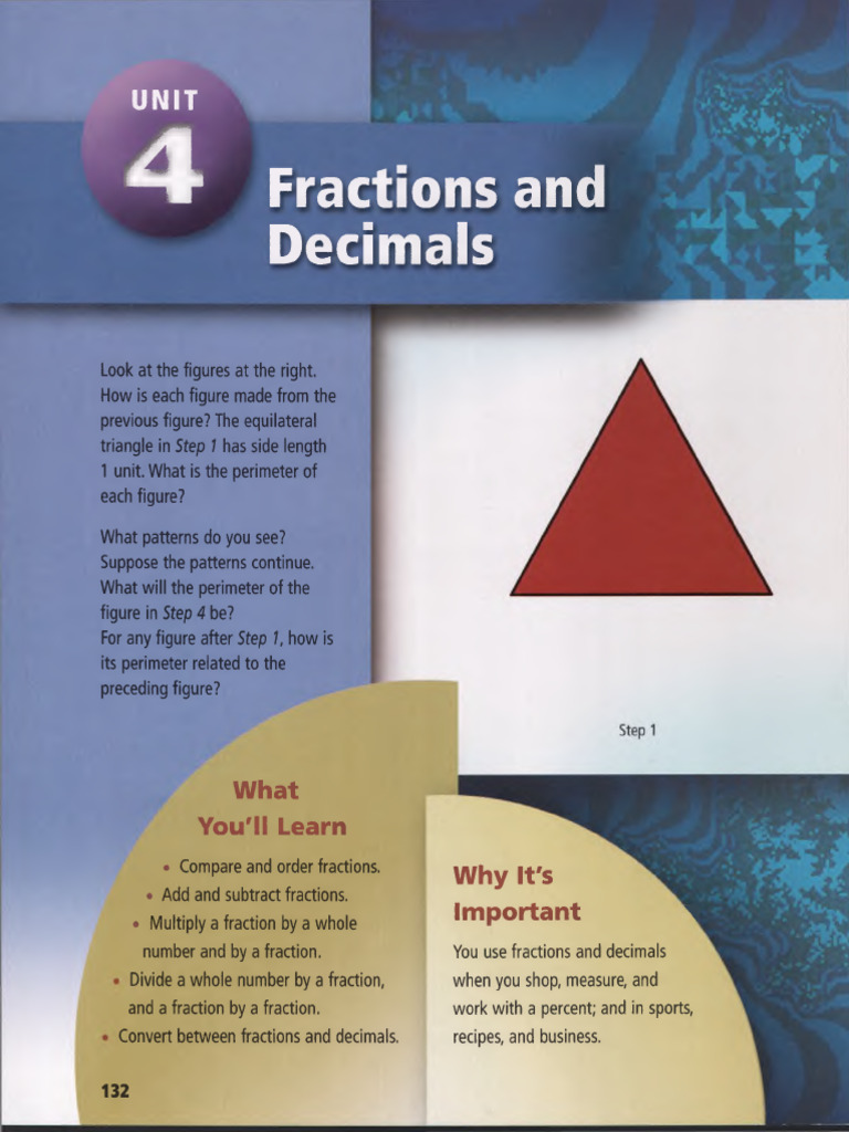Fractions & Decimals for Students | PDF | Arithmetic | Elementary Mathematics