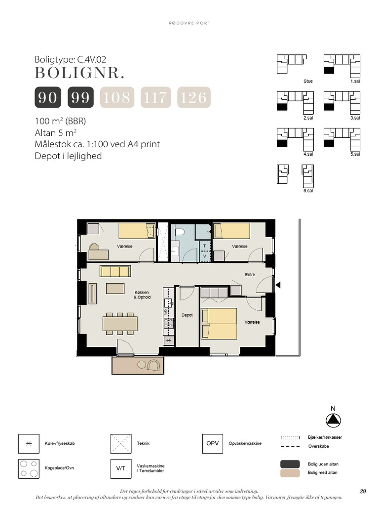 5516200_Roedovre-Port-Brochure-Bygning-C-Plantegninger_Artikel16 | PDF