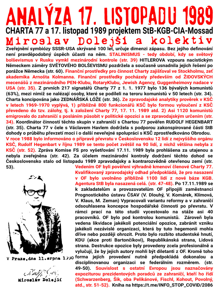 054 - MIROSLAV DOLEJSI - CHARTA 77 | PDF